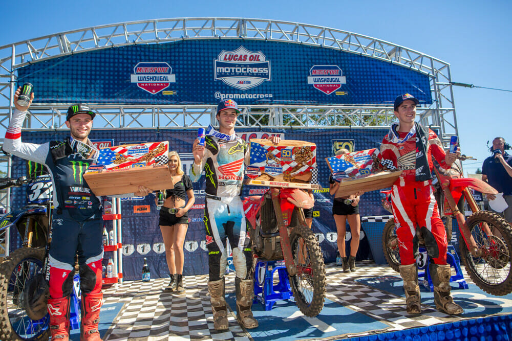 2022 Washougal Pro Motocross Round 8 Results - Cycle News