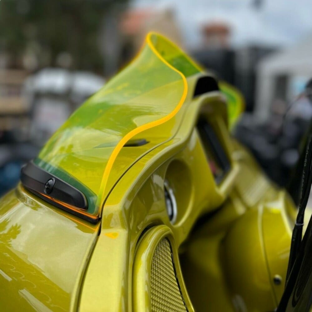 Klock Werks Ice Kolor Flare Windshields - Cycle News