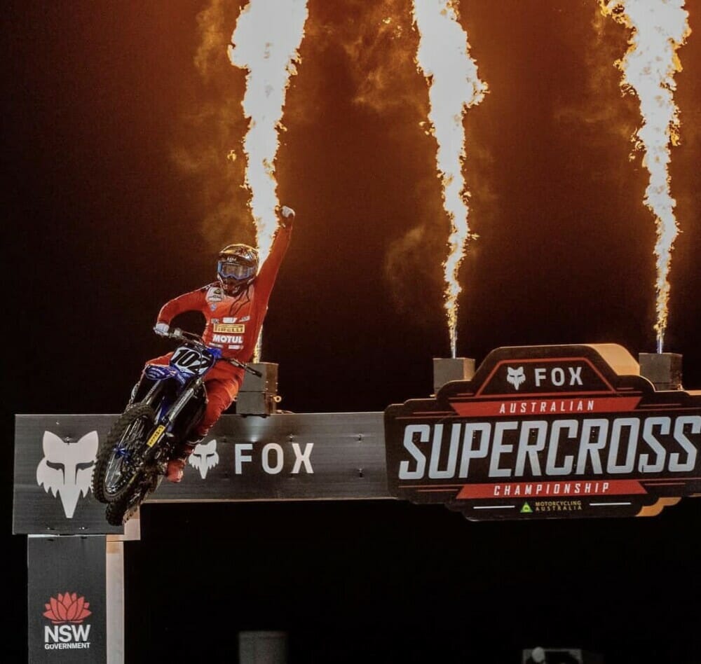2022 Australian Supercross Round Three Results - Cycle News