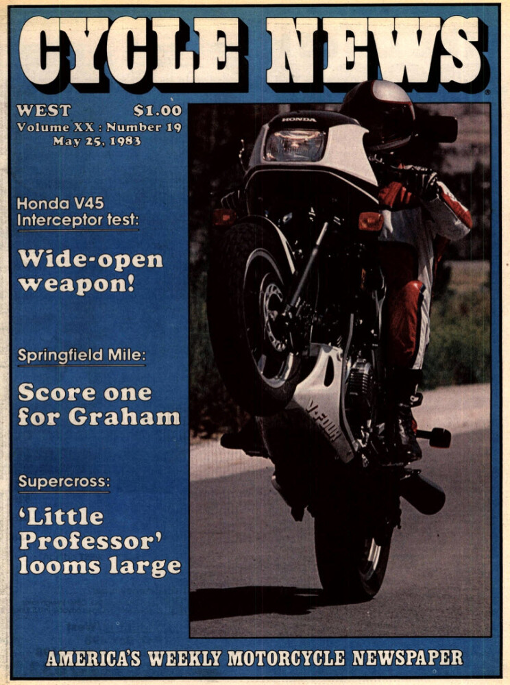 Archives Column | Honda VF750F V45 Interceptor - Cycle News