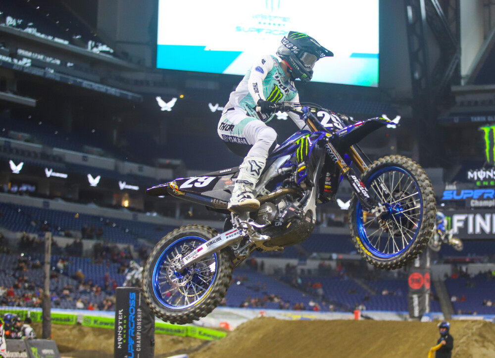 2023 Indianapolis Supercross Round 9 Results - Cycle News