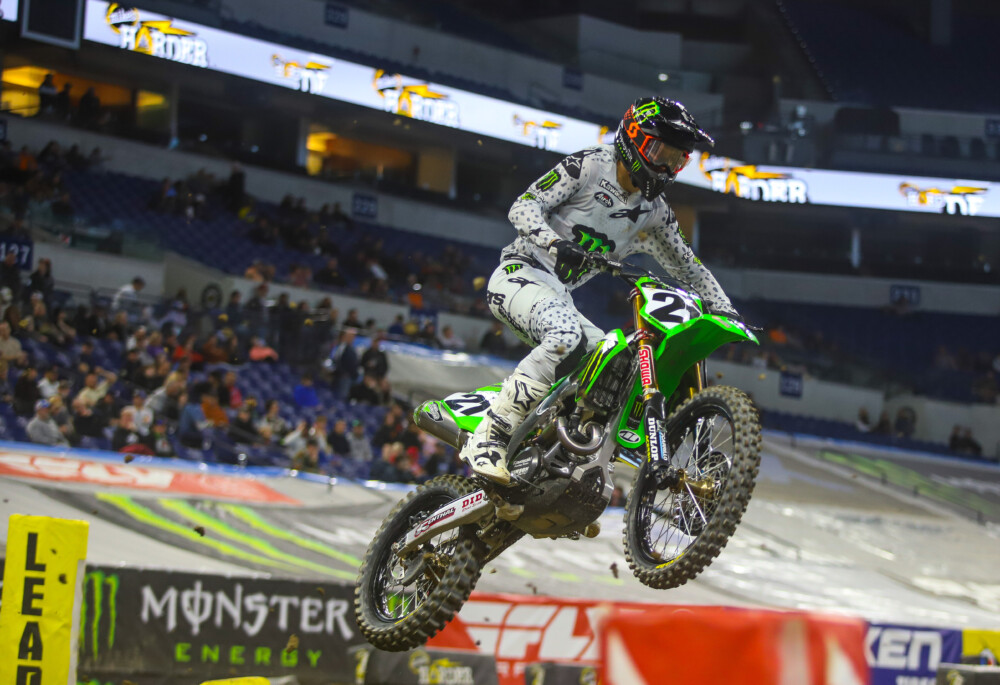 2023 Indianapolis Supercross Round 9 Results - Cycle News
