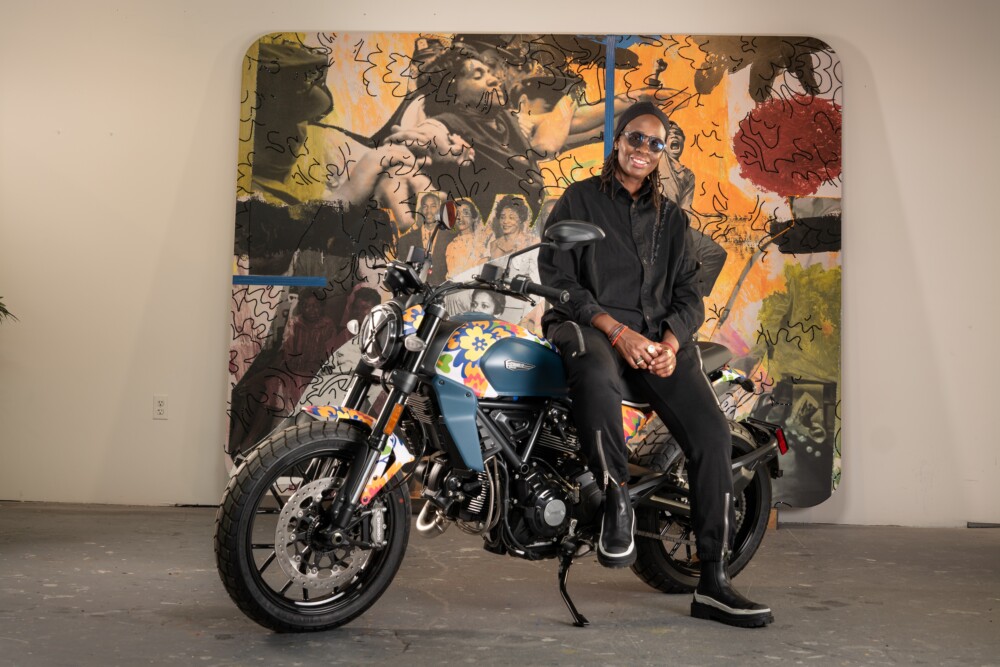 Ducati North America Partners With Acclaimed Artist Mickalene Thomas ...