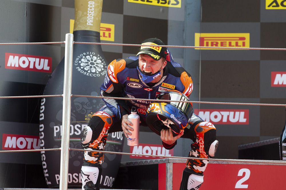 Bonovo Action BMW's Garrett Gerloff Interview - Cycle News