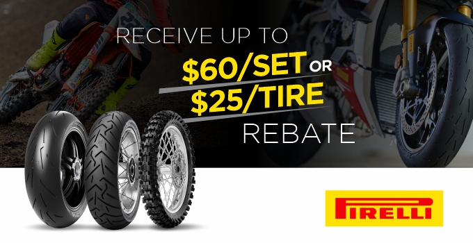 Pirelli Expands Spring Moto Rebate to Canada - Cycle News