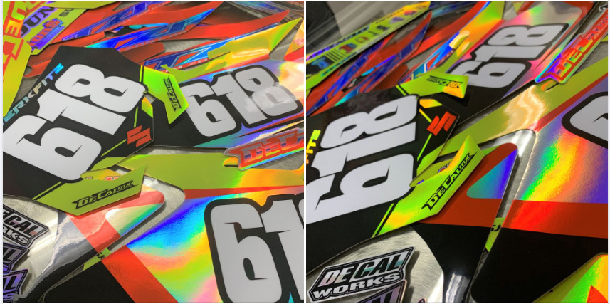 DeCal Works Holographic and Chrome Graphics - Cycle News