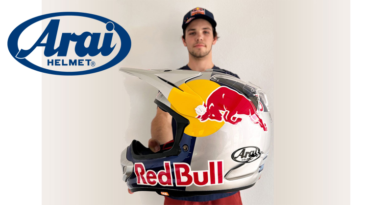 Arai Signs Exciting New SuperMotocross Rider Julien Beaumer - Cycle News