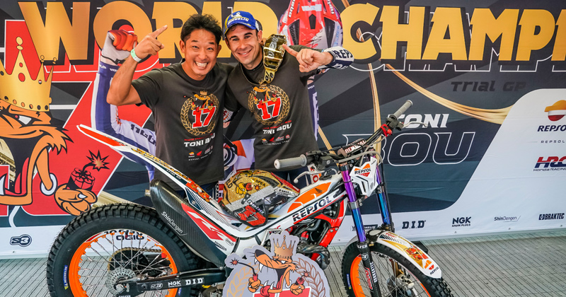 Repsol Honda Trial Team Extends Bou's Contract to 2027 - Cycle News
