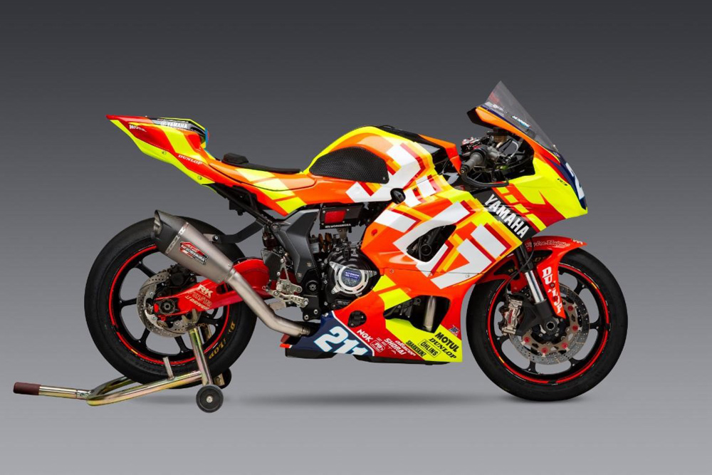 Yoshimura Yamaha R7 AT2 High Mount Options - Cycle News