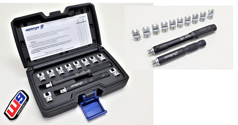 Warp 9 Racing Adjustable Spoke Torque Wrench Kit - Cycle News
