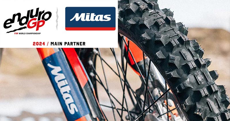 Mitas to Begin New Partnership With EnduroGP in 2024 - Cycle News