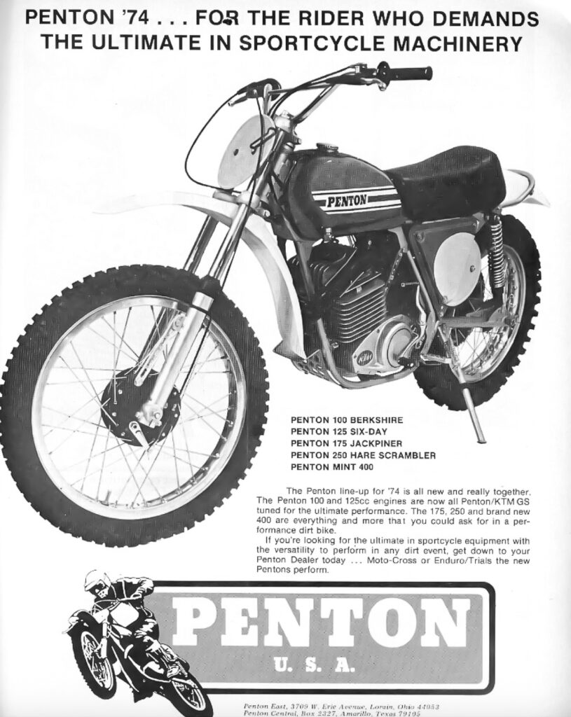 Archives Column | 1974 Penton 250 - Cycle News