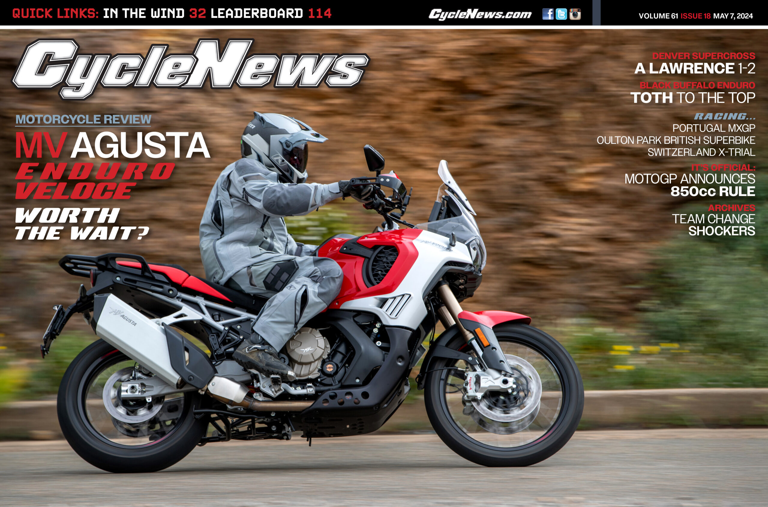 Cycle News Magazine 2024 Issue 18 - Cycle News