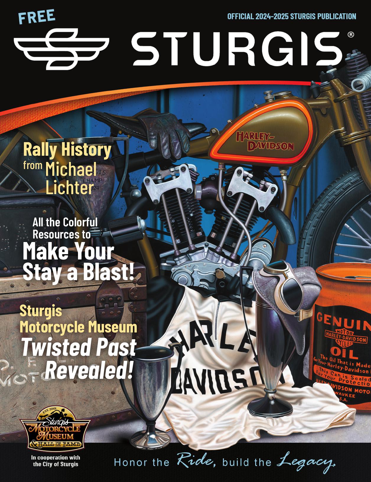 Renowned Artist Scott Jacobs Captures Sturgis History on Cover of 2024 ...