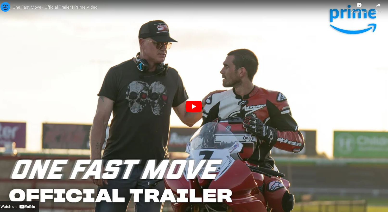 One Fast Move set for August 8, 2024, Premier on Prime Video - Cycle News