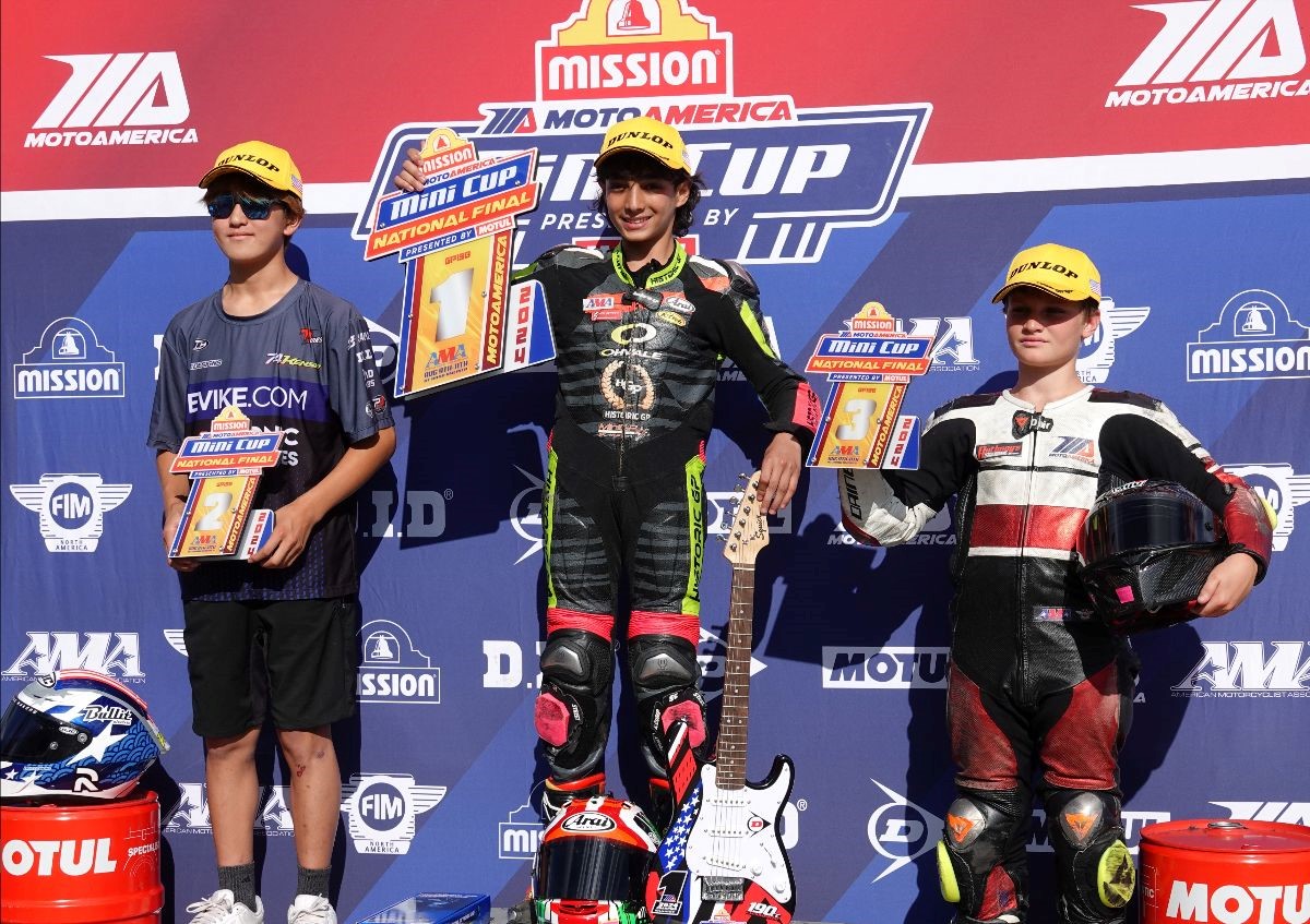 Champions Crowned In The Inaugural MotoAmerica Mini Cup National ...