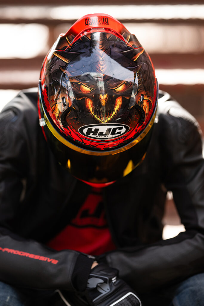 HJC RPHA 12 Diablo Blizzard Helmet - Cycle News