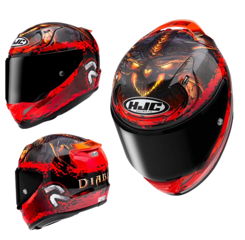 HJC RPHA 12 Diablo Blizzard Helmet - Cycle News
