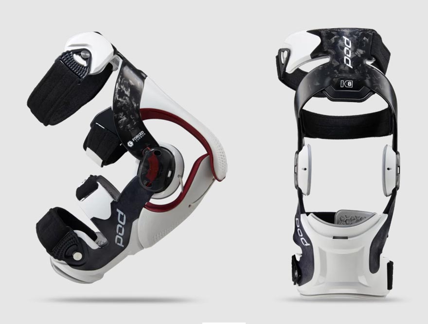 Pod Active K8 3.0 Forged Carbon Knee Brace - Cycle News