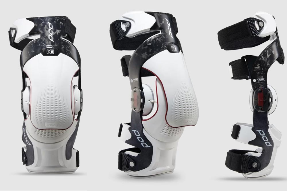 Pod Active K8 3.0 Forged Carbon Knee Brace - Cycle News