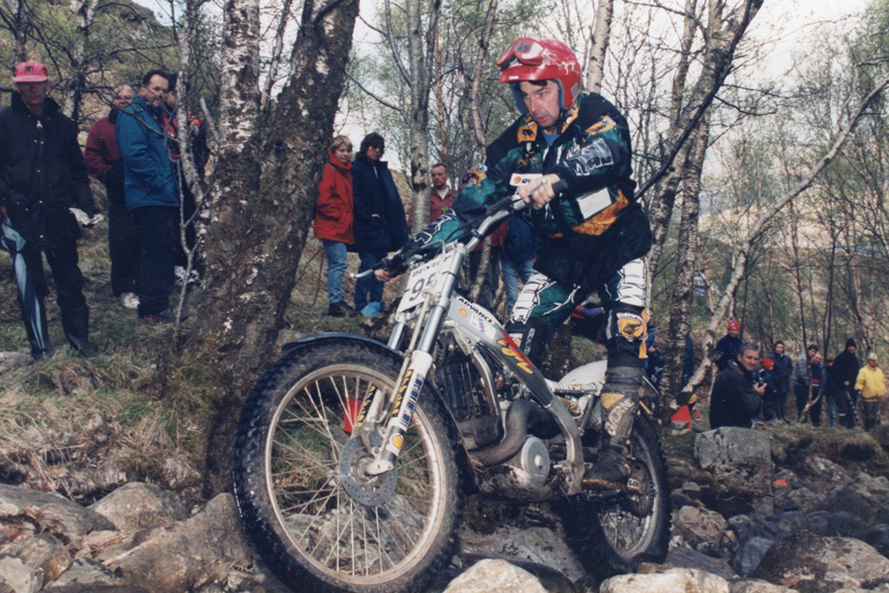 Throwback Thursday: Trials Legend Nigel Birkett at the Scottish Six Days Trial (1996) - Cycle News