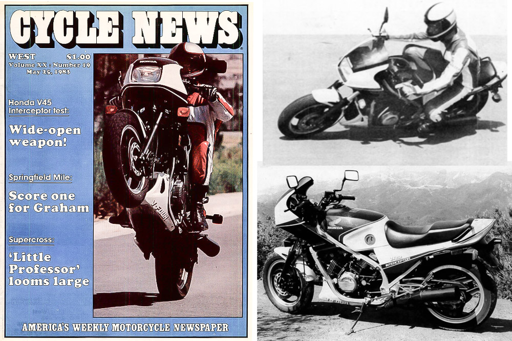 Archives Column | 1983 Honda V45 Interceptor VF750F - Cycle News