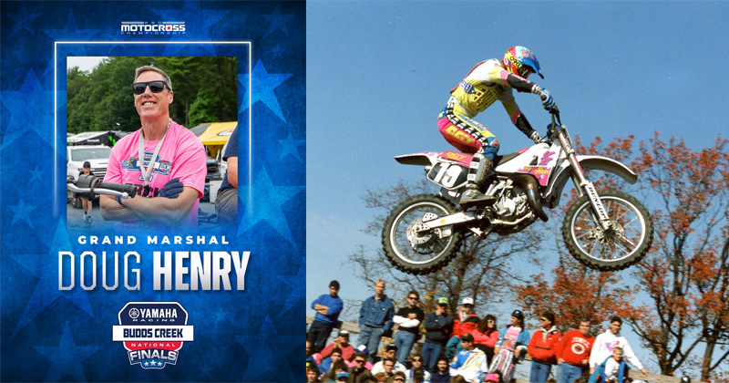 AMA Hall of Famer Doug Henry Named Budds Creek Grand Marshal - Cycle News