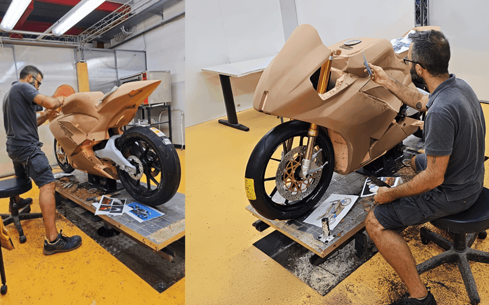 Damon Successfully Completes HyperSport Race Clay Modeling - Cycle News