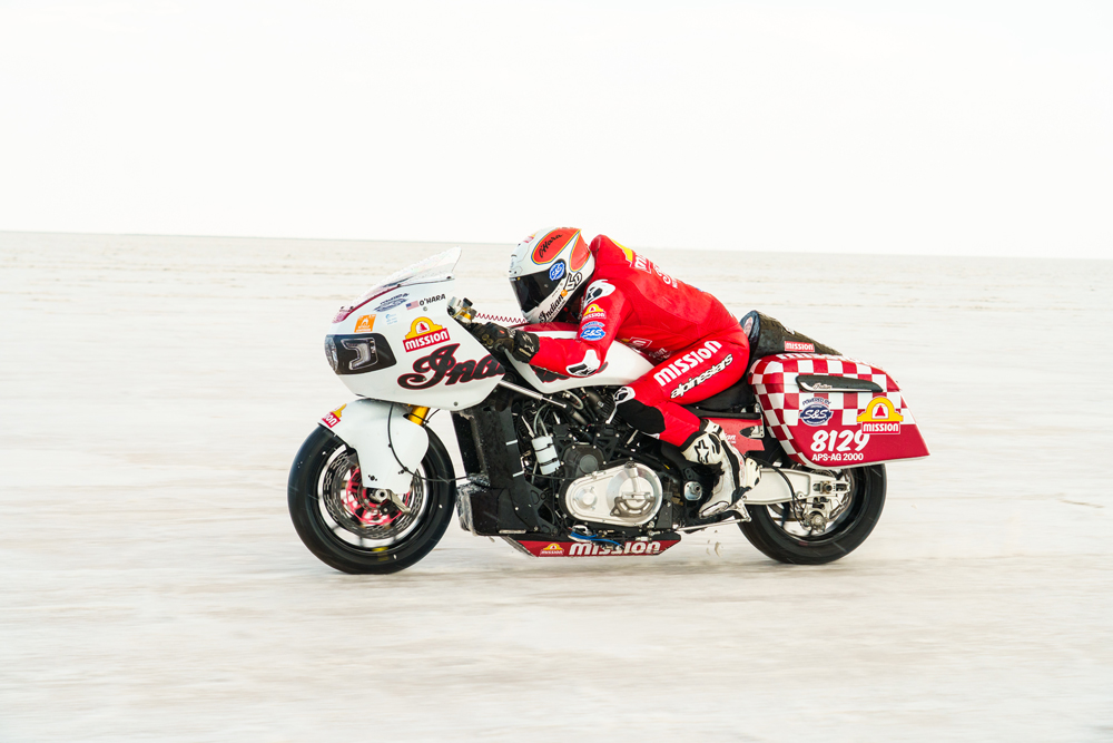 Indian Motorcycle's Tyler O'Hara Sets New Record at Bonneville Salt ...