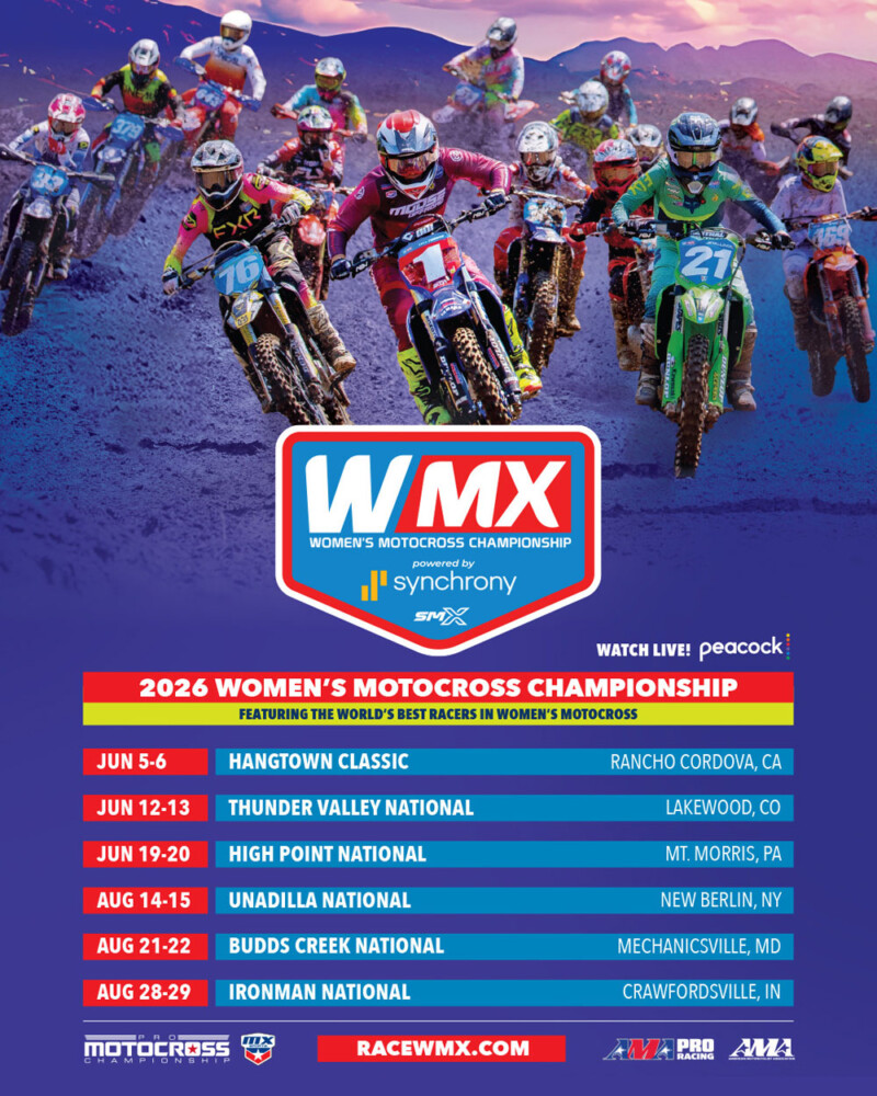 2026 Women’s Motocross Championship Calendar - Cycle News