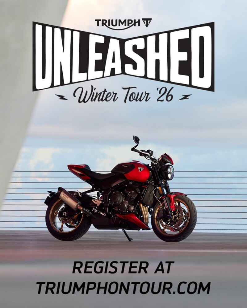 Triumph Motorcycles Launches 2026 Unleashed Dealer Tour First Look at ...