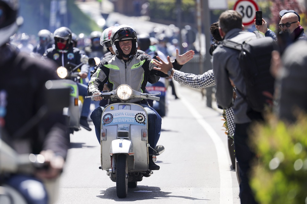 Piaggio Group and Rome Celebrate the Vespa's 80th Anniversary - Cycle News