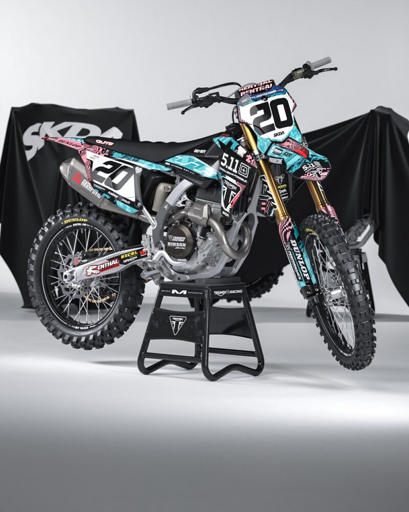 Triumph Factory Racing and SKDA Reveal Global ‘Art of Moto’ Livery ...